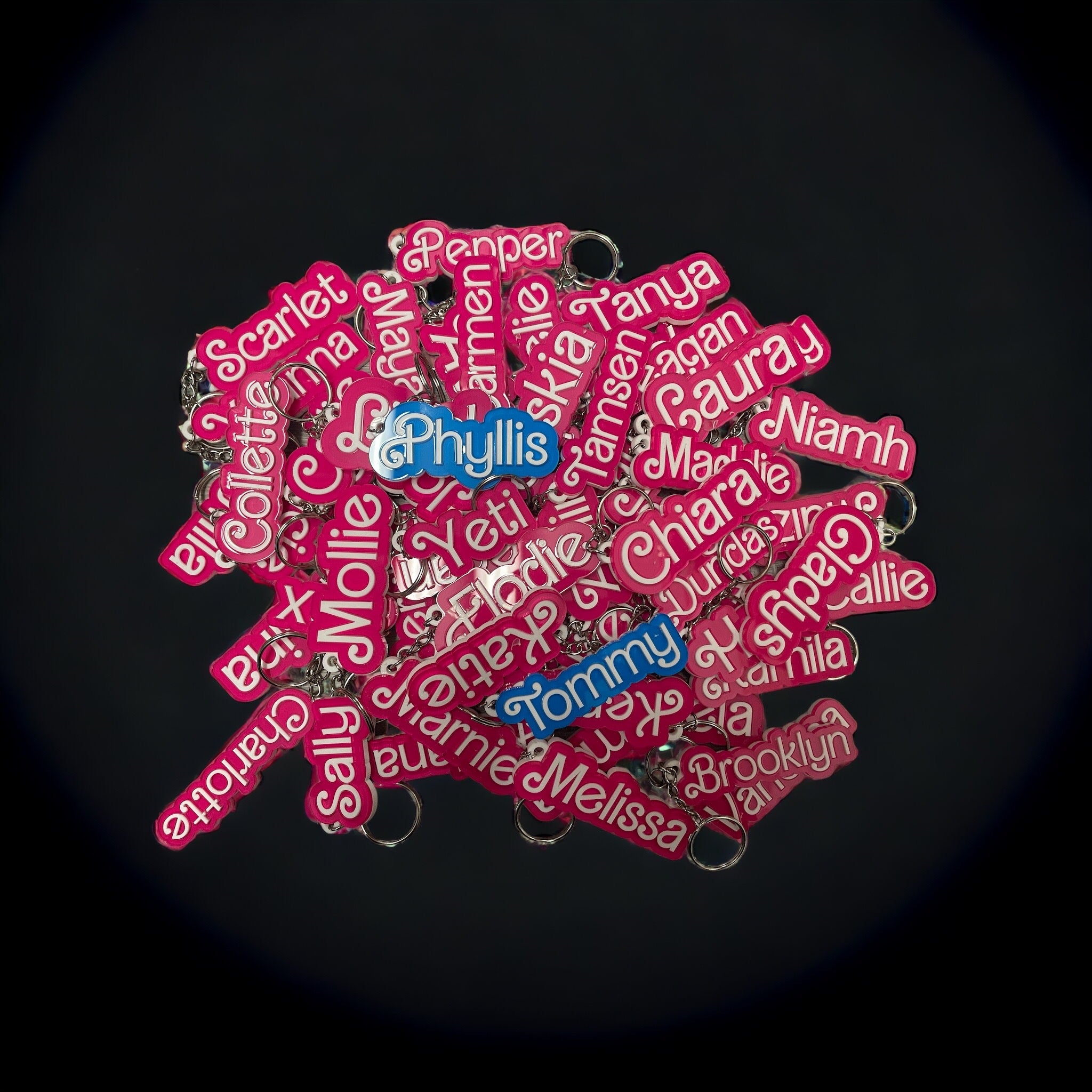 Barbie style keyring, barbie keychain – Everbubbles